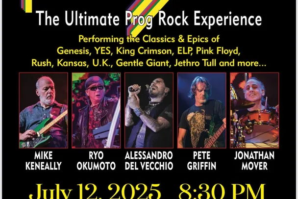 ProgJect- The Ultimate Prog Rock Experience! - Sat, Jul 12 - The Grape