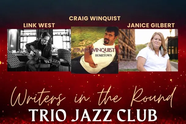 Writers in the Round featuring Janice Gilbert, Craig Winquist, and Link ...